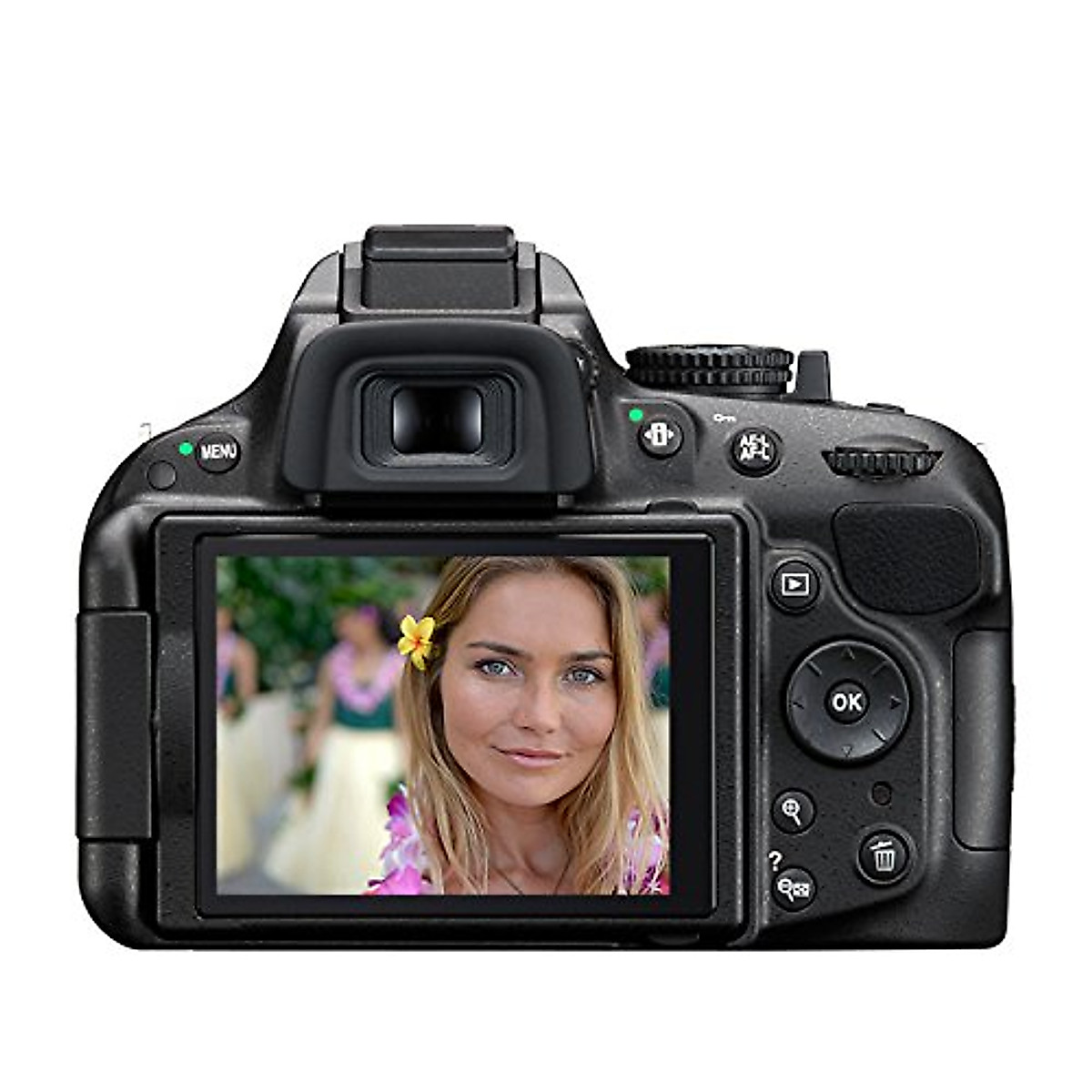 Nikon D5200 Digital SLR with 18-55mm & 55-200mm Non-VR Lenses (Black) (Discontinued by Manufacturer)