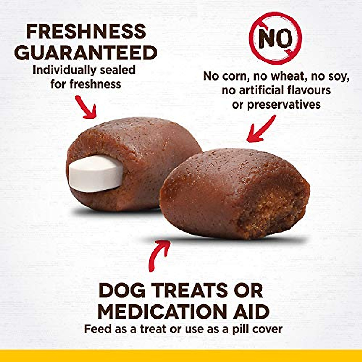 Zoë Pill Pops for Dogs, Healthy Dog Treats, All Natural Dog Treats to Hide Medication, Peanut Butter with Honey Recipe, 3.5 oz