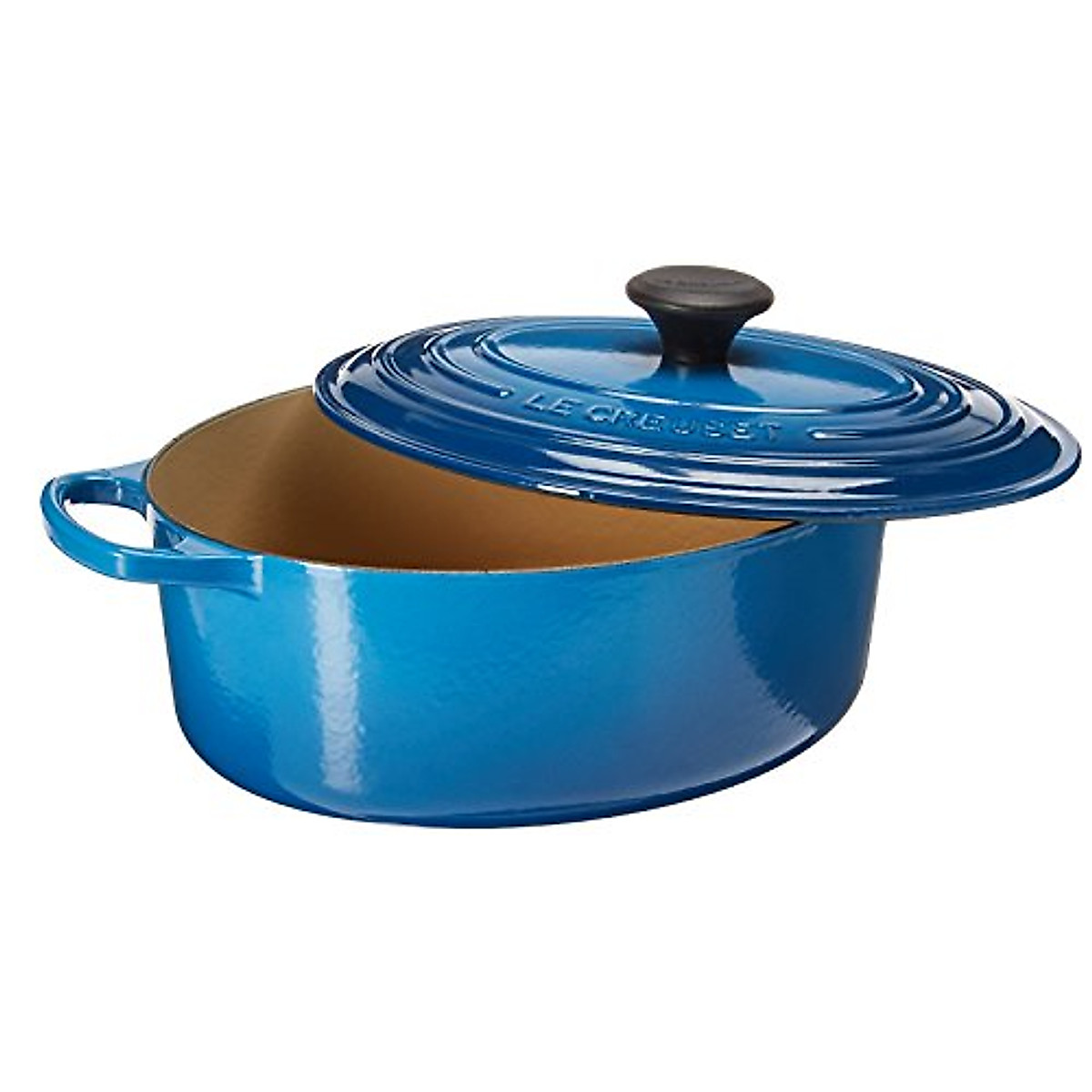 Le Creuset Enameled Cast Iron Signature Oval Dutch Oven, 5 qt. , Marseille