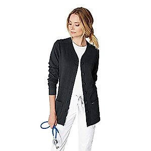 KOI 440 Women's Claire Knit Jacket Black L