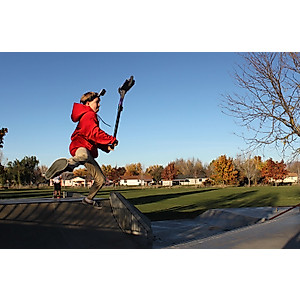 Action Mount Universal Smartphone Mount, Black, Adjustable, Compatible with GoPro Cameras and iPhones