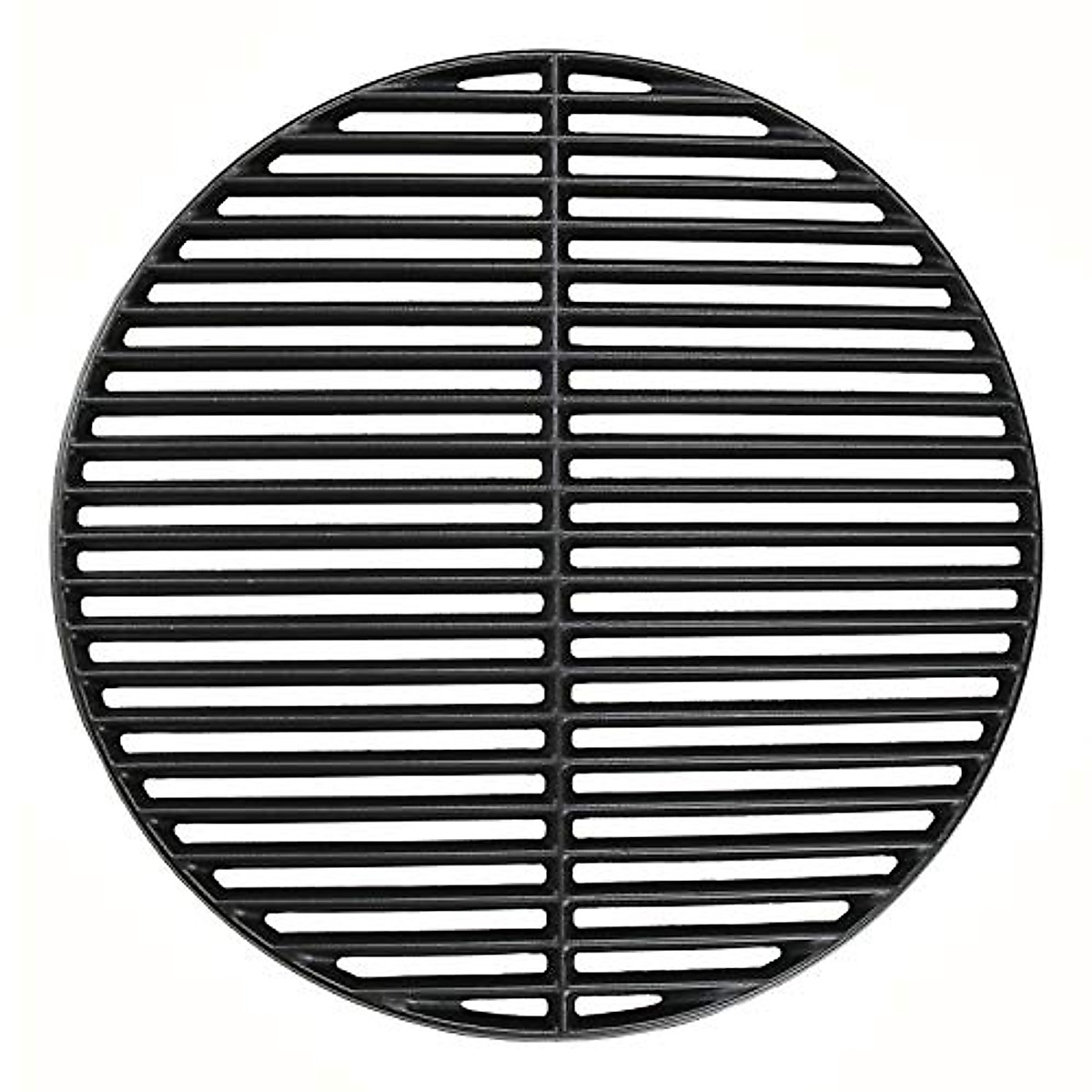 Uniflasy 18 Inch Cast Iron Cooking Grate for Kamado Joe KJ-HCICG Classic Joe KJ-23RHC Classic II KJ23NRHCI Classic III Stand-Alone Classic, Vision Grill VGKSS-CC2, B-11N1A1-Y2A
