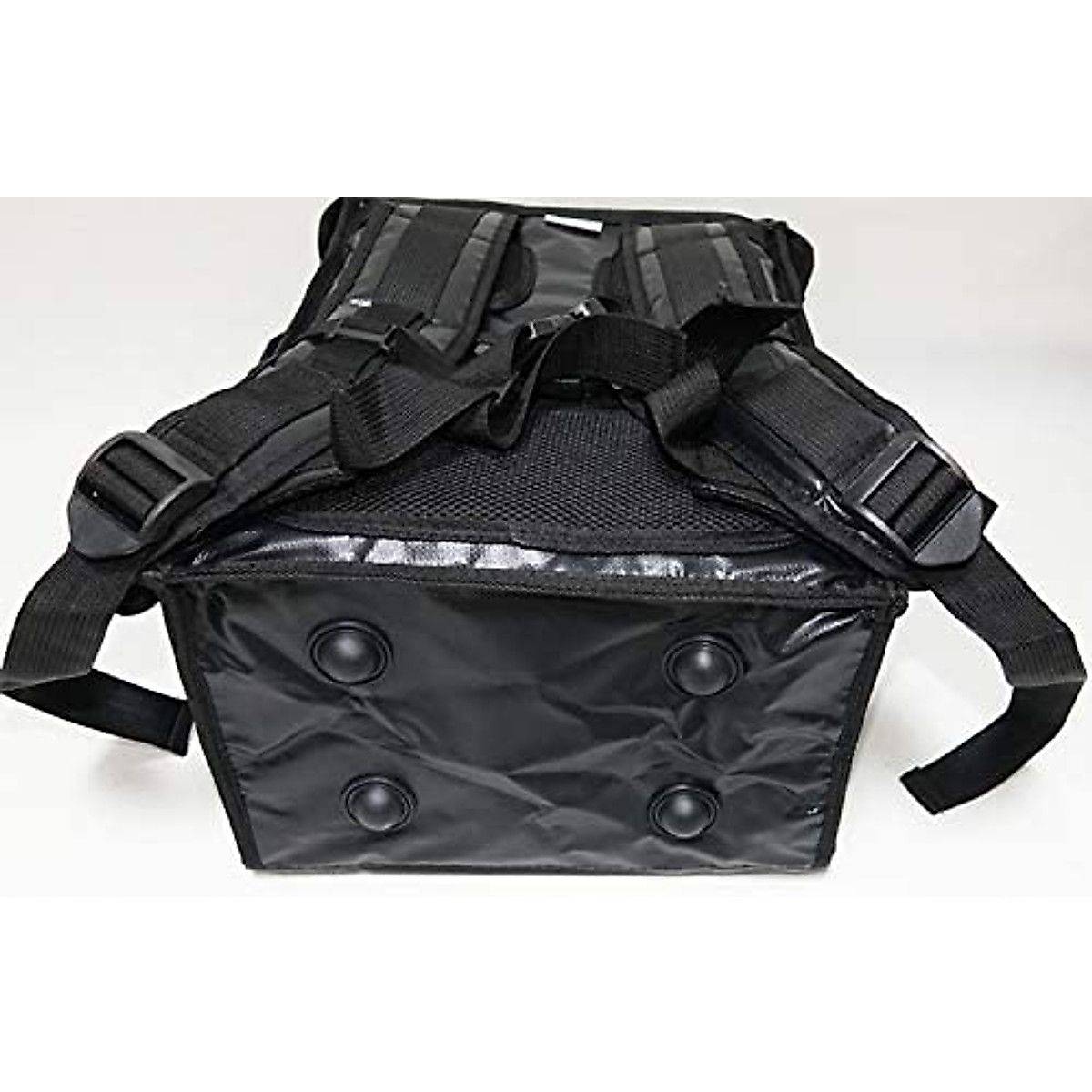 PK-34V: Small Food Delivery Backpack for Hot and Cold 13" L x 9" W x 18" H, Beverage Delivery Carrier, Drinking/Coffee Take Out Delivery Box, Thermal Bags, Top Loading