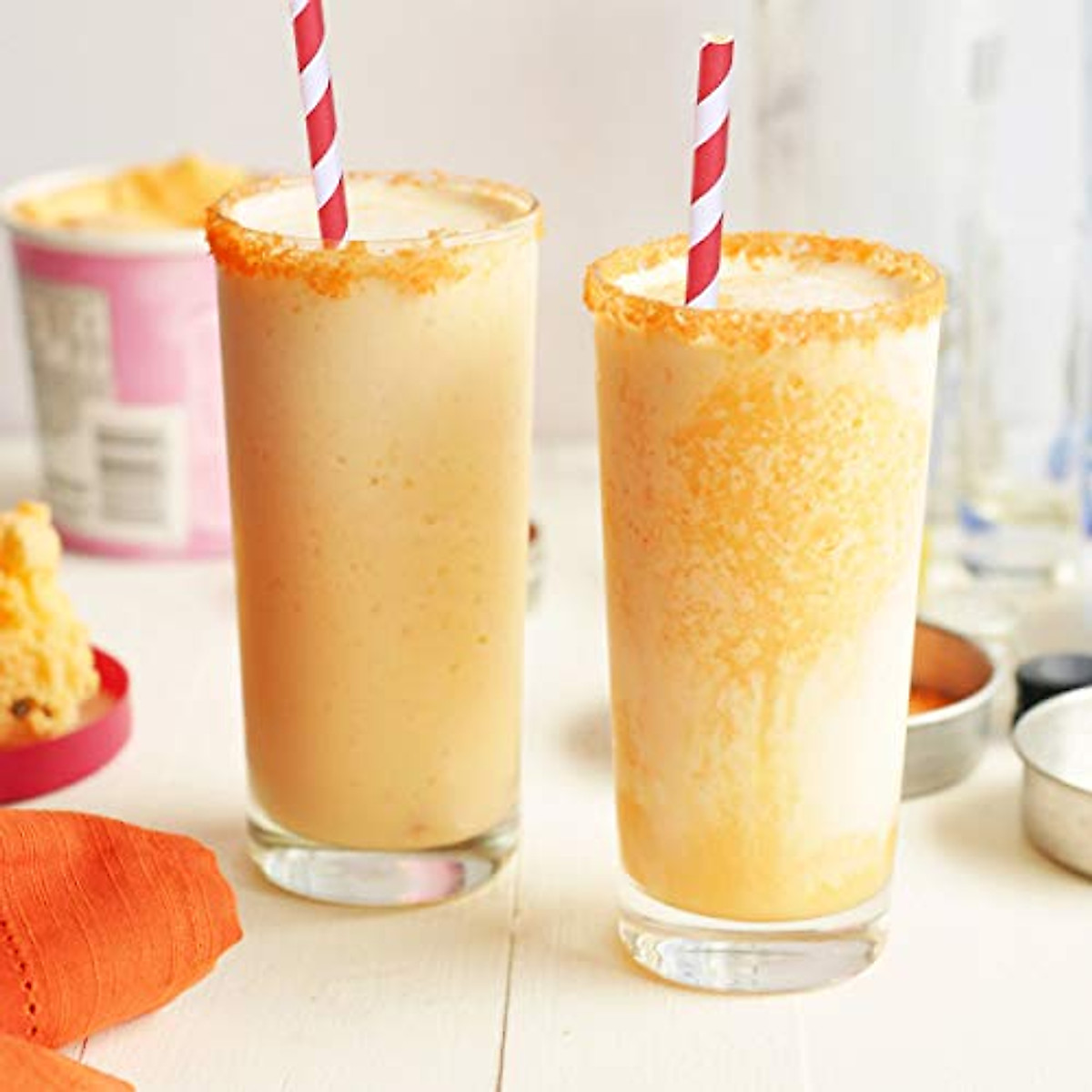 25 Pcs Paper Straws Bulk Cocktail Drink Stirrers Beverage Straws Eyedropper Party Stuff Party Supplies Birthday Party Straw Colorful Straws Drinking Straw Striped Paper Degradable