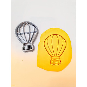 T3D Cookie Cutters Hot Air Balloon Cookie Cutter, Suitable for Cakes Biscuit and Fondant Cookie Mold for Homemade Treats, 3.56 x 2.69 x 0.55 Inch