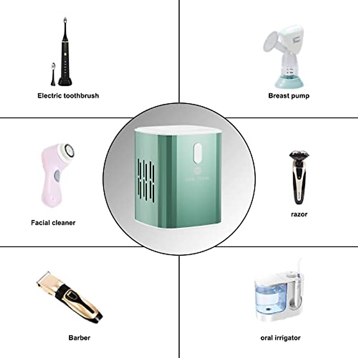 AMANDONG Step Up Transformer 110V to 220V Voltage Converter 200W,Suit for Mobile Phone, Electric Toothbrush, Electric Shaver, Small Electric Fan, and Other Appliances (200W) (200W)