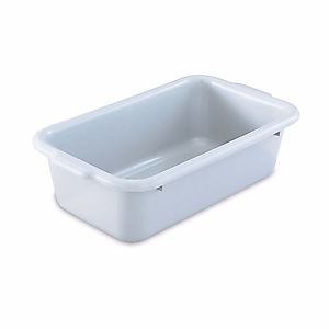 Vollrath 52661 20 x 15 x 7 Heavy Duty Gray Single Compartment Dish Box