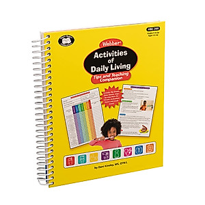 Super Duper Publications | Webber Activities of Daily Living - Tips and Teaching Companion | Self-Care Activities and Routines | Occupational Therapy Educational Resource for Children and Adults