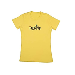 Klever Media Corp. faith inspired i God this bracelet, spiritual wristband part of the i-Godit collection (black with white lettering)