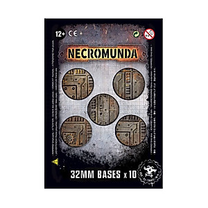 Games Workshop Warhammer Necromunda 32MM Bases x 10
