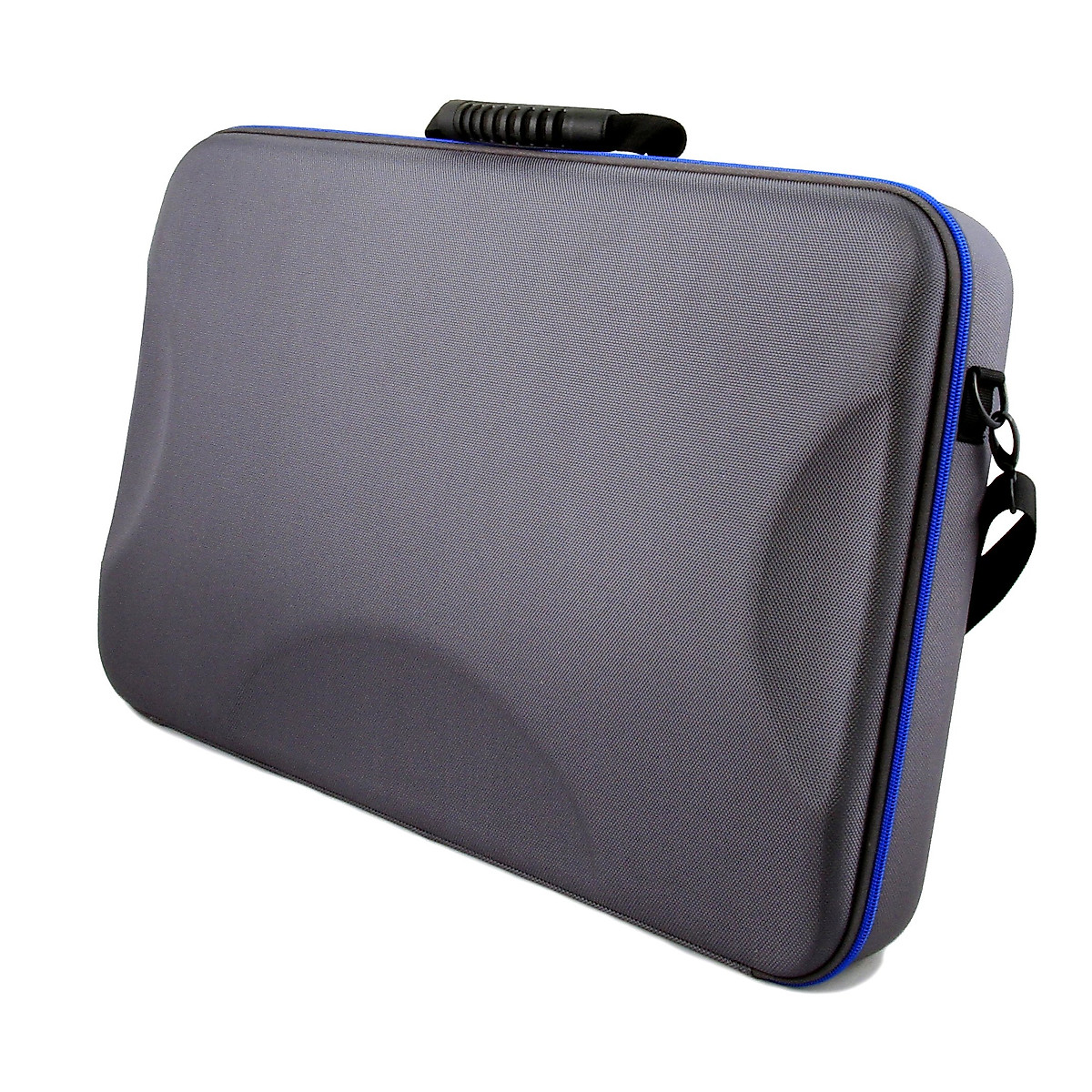 CASEMATIX DJ Controllers Travel Case Compatible with Hercules DJ Controller DJControl Inpulse 500 MK2 and More - Hard Shell DJ Mixer Case with Shoulder Strap and Foam For Audio Equipment - Case Only