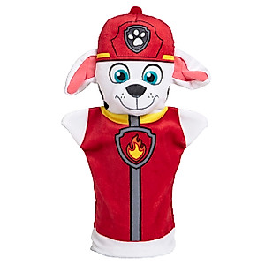 Melissa & Doug PAW Patrol Hand Puppets (4 Puppets, 4 Cards) - PAW Patrol Puppets Pretend Play for Kids