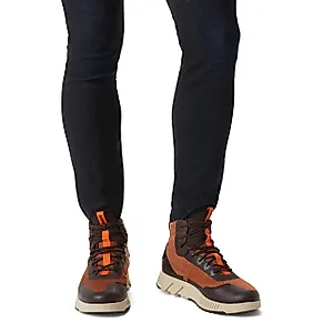 Sorel Men's Mac Hill Lite Rush Waterproof Boot - Wood, Blackened Brown - Size 11.5