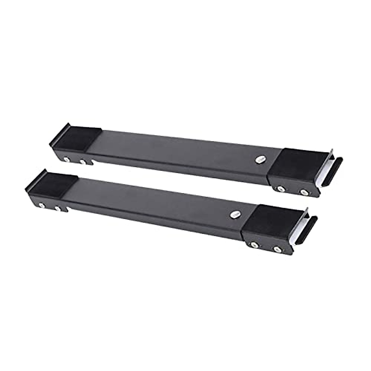 Generic Appliance Rollers Mobile Base Extensible Stand Universal Heavy Duty Easily Move Mover for Furniture Refrigerator Washing Machine Dryer, Black Directional