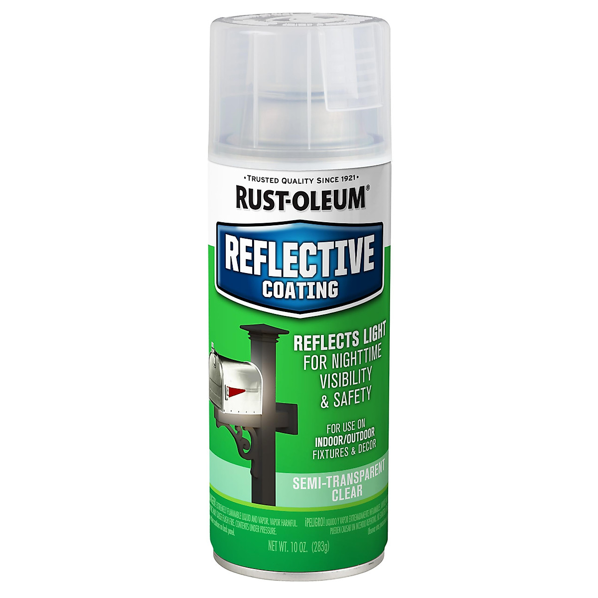 Rust-Oleum 214944 Specialty Reflective Spray, Clear, 10 Fl Oz
