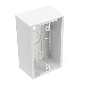 Leviton 42777-1WA Surface Mount Back Box, White (Pack of 10)