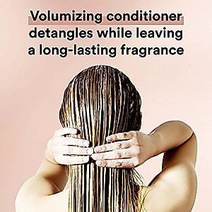 Suave Professionals Conditioner For Fine to Flat Hair Rose Oil Infusion Volumizing Conditioner 12.6 oz