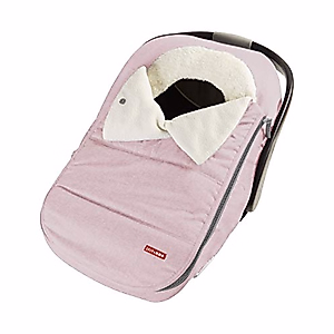 Skip Hop Winter Car Seat Cover, Stroll & Go, Pink Heather