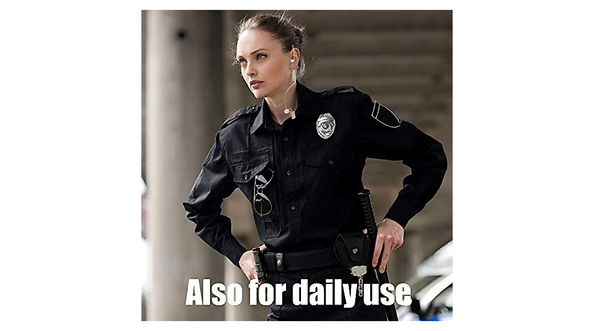 8 Realistic Spy Earpiece Costume Props - Agent Headsets