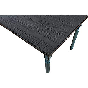 Powell Furniture Willow Dining Table, Multicolor, 35.1/2" x 59" x 30.1/4"