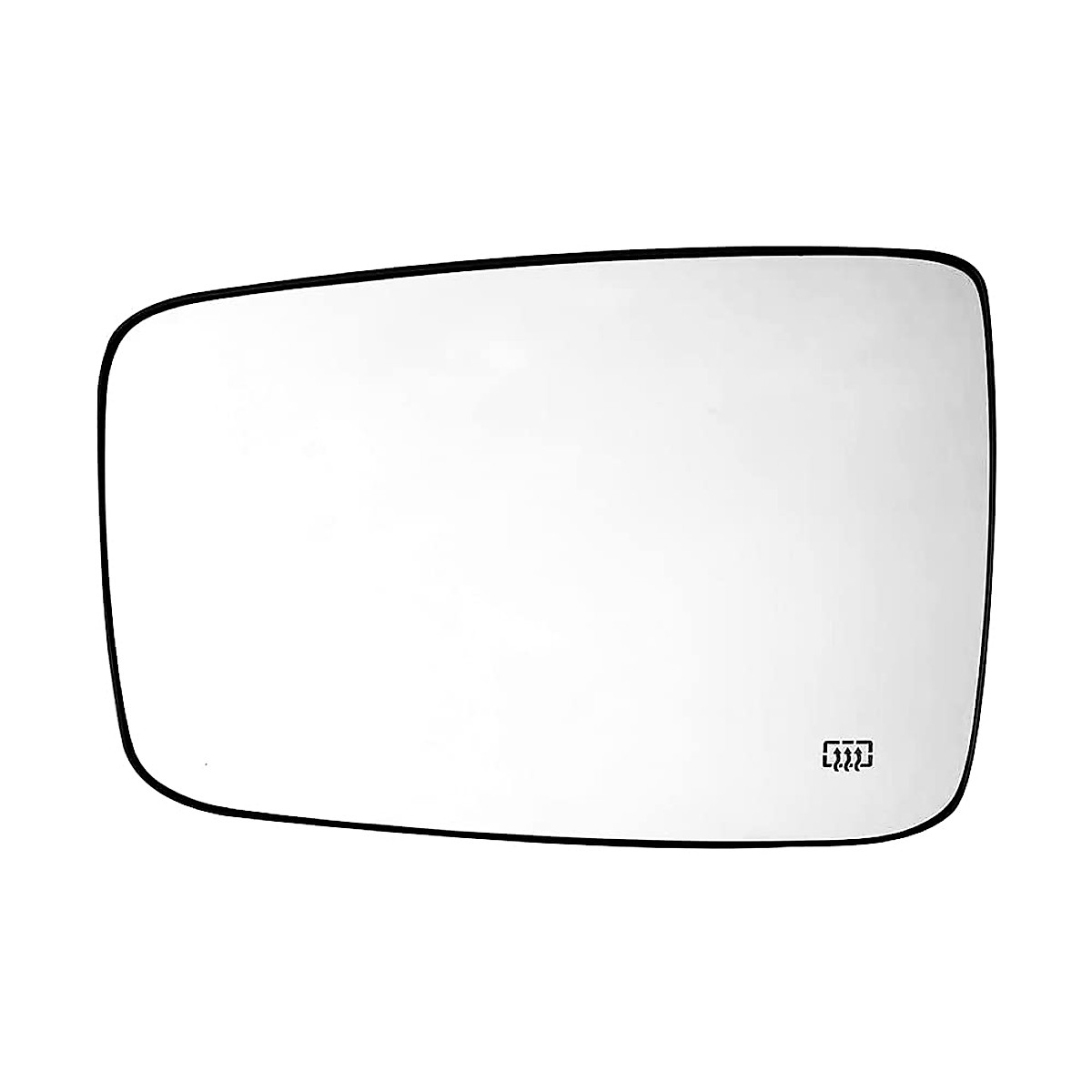 Left Driver Side Heated Mirror Glass Replacement For 2009-2018 Dodge Ram 1500 2500 - Ram 1500 Side Mirror Glass With Rear Holder- Replace 68079362AA 68050298AA