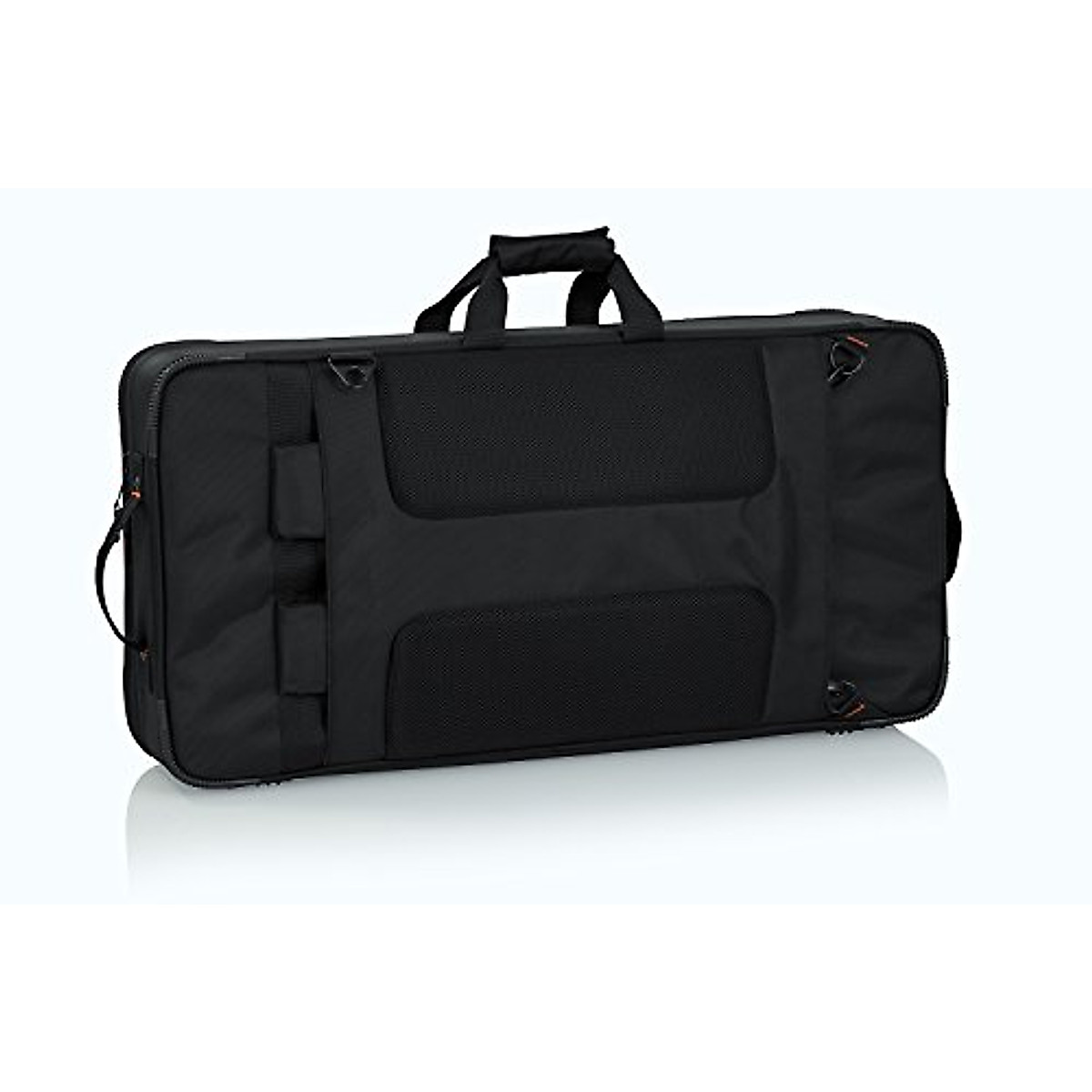 Gator Club Series DJ Backpack with Adjustable Interior and Bright Orange Lining Fits 27" Controllers (G-CLUB-CONTROL-27BP)