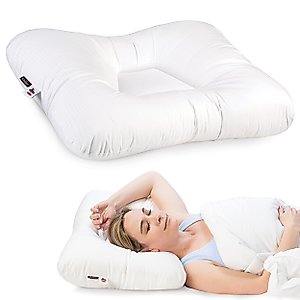 Core Products Tri-Core Comfort Zone, Gentle/Firm Cervical Support Pillow, Temperature Regulating Outlast, Full Size
