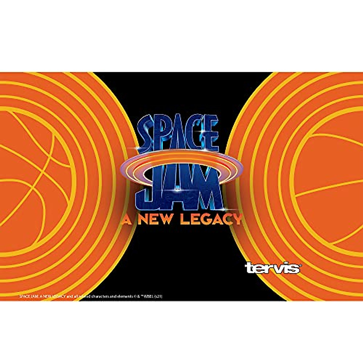 Tervis Warner Brothers - Space Jam 2 - Tune Squad Triple Walled Insulated Tumbler Travel Cup Keeps Drinks Cold & Hot, 20oz, Stainless Steel