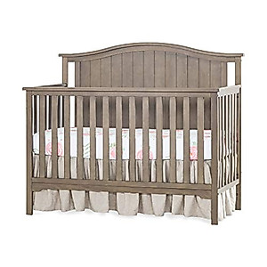 Forever Eclectic Hampton Arch-Top 4-in-1 Convertible Baby Crib