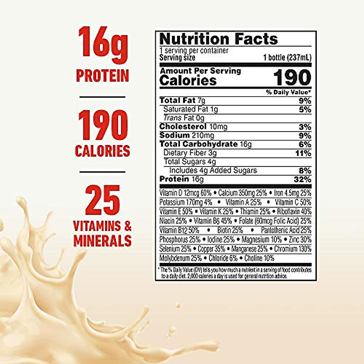 Boost Ready To Drink, Glucose Control Vanilla, 8 FL ounce (Pack of 24)