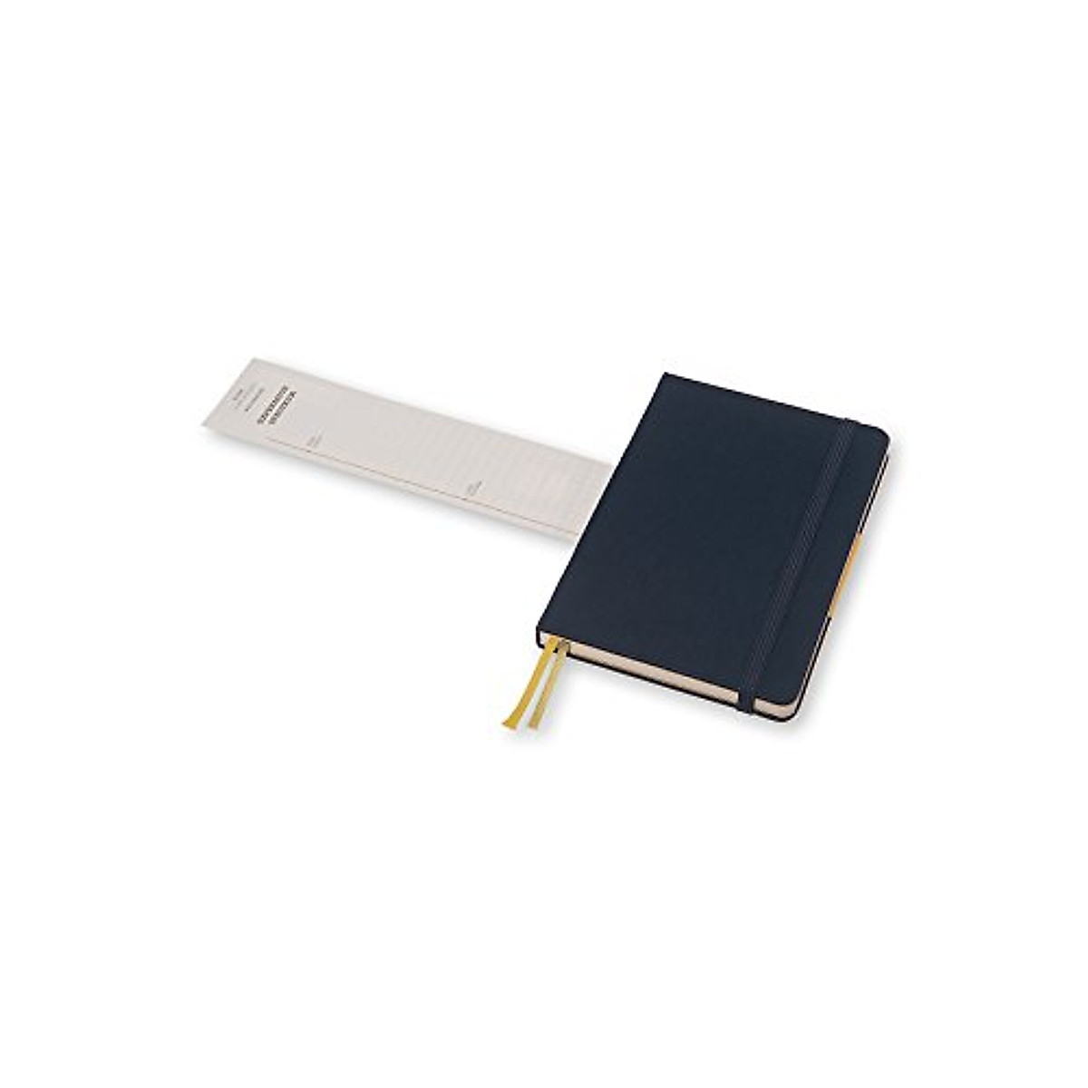 Moleskine Two-Go Textile Notebook, Hard Cover, Medium (4.5" x 7") Oriental Blue, 144 Pages