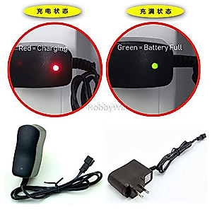 3.7V Battery Charger 500mA SM-2P Nor Plug for 1S LiPo Li-Ion Power Pack RC Racing Car Truck Speed Boat