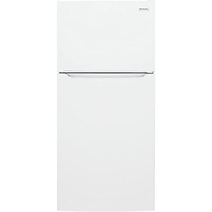 Frigidaire FFTR1835VW 30" Top Freezer Refrigerator with 18.3 cu. ft. Capacity LED Lighting Frost Free Defrost ADA Compliant in White