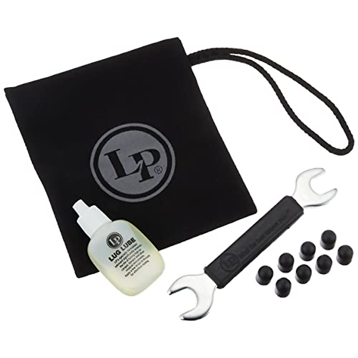 Latin Percussion LP Galaxy Giovanni Series Bongos - Natural/Chrome Natural 8.625-inch