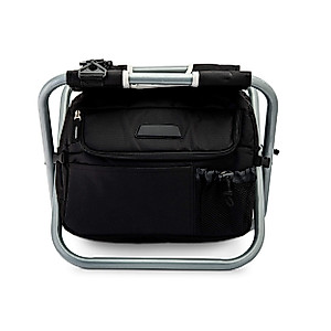 WEDDINGSTAR Customizable Folding Cooler Chair Monogram Embroidered – Black