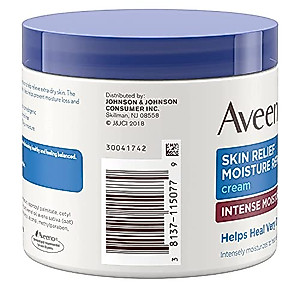 Aveeno Skin Relief Intense Moisture Repair Cream, 11 oz (Pack of 3)