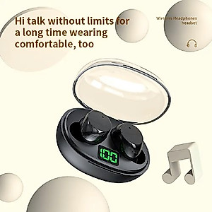 New Trending Electronics RGB Game TWS Headset Type-c Earphones Earbud & in-Ear Headphones for Game and Music (White)