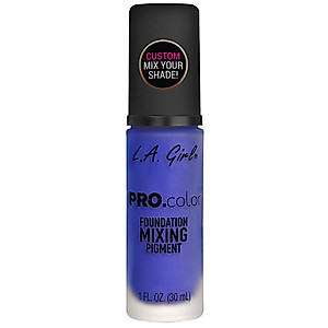 L.A. Girl Pro Matte Mixing Pigment, Blue, 1 Fl Oz