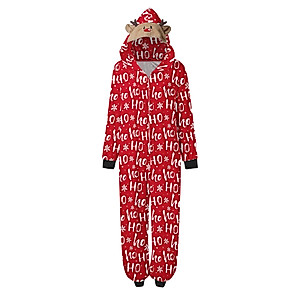 SPANBILT 2023 Matching Family Pajamas Set Holiday Printed Christmas Pajamas Sleepwear Fall Jumpsuit for Couples Lounge