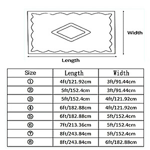 FYMUROL Gold Geometric Square Area Rug, Blue Art Deco Rug, 3D Printing Washable Non-Slip Bedroom Rug Large Area Soft Suitable for Living Room Dining Room Entrance Corridor Children's Room-3ft×5ft