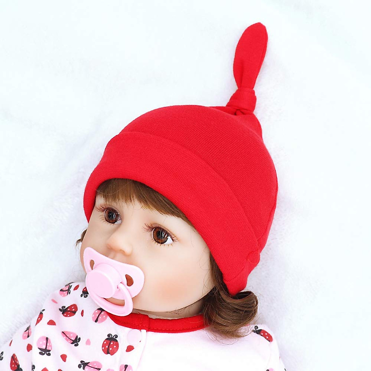 LERTREE 3PCS Baby Boys Girls Warm Hat Kids Beanies Knotted Cap Sleep Cap Hats