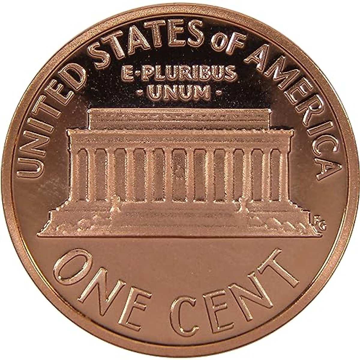 1997 S Lincoln Memorial Cent Choice Proof Penny 1c Coin Collectible