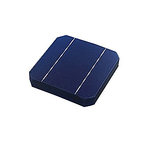 VIKOCELL 40Pcs 2.8W A Grade 125MM Monocrystalline Solar Cells 5x5 for DIY Solar Panel 100W