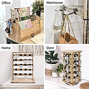 Ikee Design 24 Pcs Small Metal Panel Hook Hanger for Hanging Tower, Clothes, Scarf, hat, Key, and mask. Coated with Black Painting