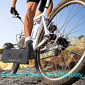 4 Pairs Organic Resin Bike Bicycle Disc Brake Pads for Shimano Deore XT M765 M775 M776 XTR M965 M966 M975 LX M585 T665 SLX M665 M535 M595 M596 Hone M601 S500 S501 Saint M800 M545 R505 T605