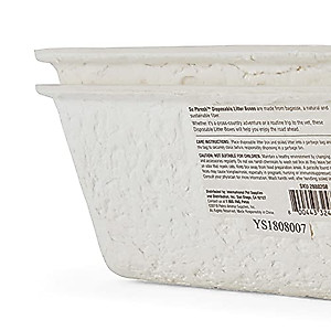 So Phresh Disposable Litter Box Set, 16.7" L X 12.6" W X 4.3" H