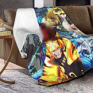 QRFQZCH Anime Throw Blanket Cartoon Flannel Bed Throw Blankets Bedding Warm Bed Blanket Sofa Blanket Home Decor Air-Conditioning Blanket - 4 60"X 50"