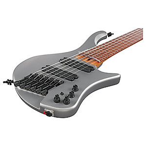 Ibanez Bass Workshop EHB1006MS 6-string Bass Guitar - Metallic Gray Matte