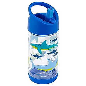 Stephen Joseph Flip Top Bottle, One Size (Pack of 1), SHARK