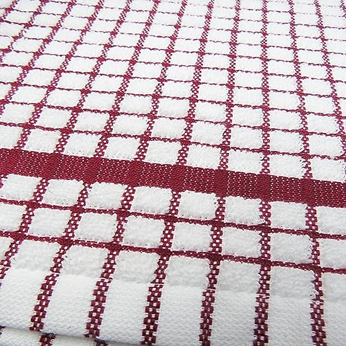 Samuel Lamont Poli-dri Cotton Tea Towel Burgundy